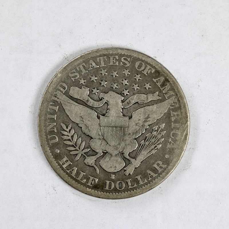 1894-S Barber Half Dollar | Brandywine General Store