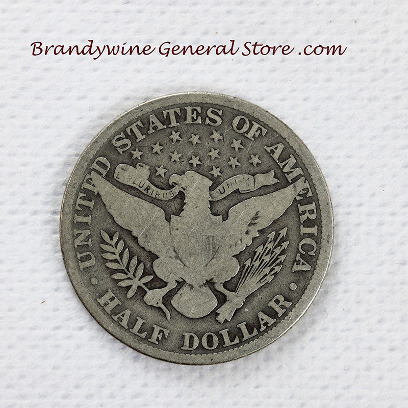 1906 Barber Half Dollar | Brandywine General Store