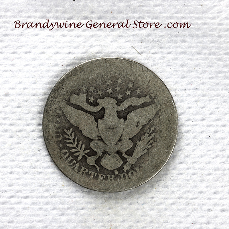 1893-S Barber Quarter | Brandywine General Store