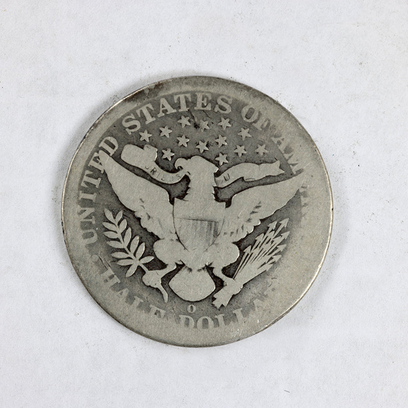 1895-O Barber Half Dollar | Brandywine General Store