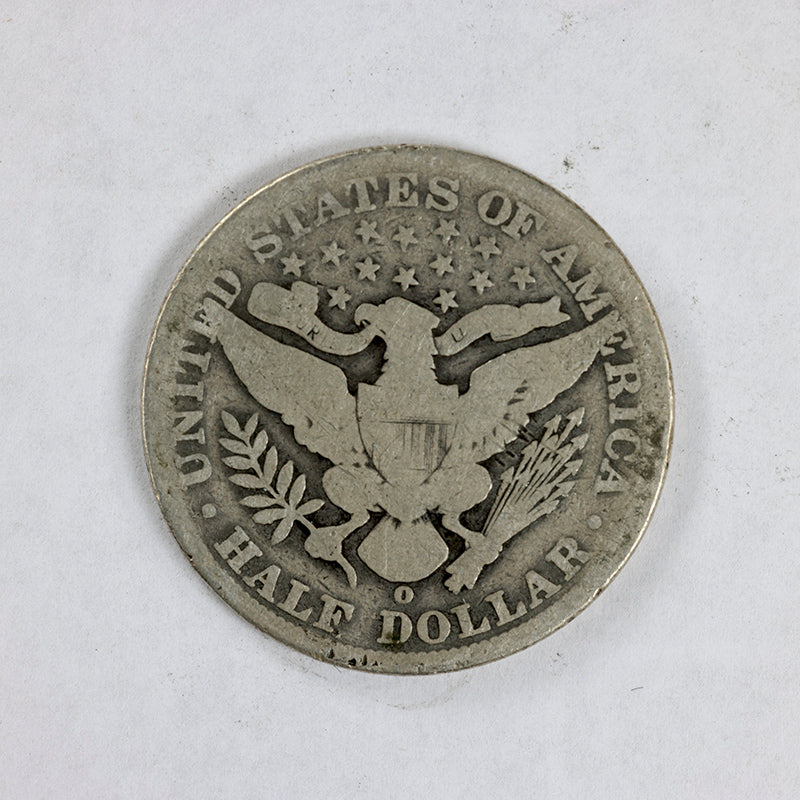 1899-O Barber Half Dollar | Brandywine General Store