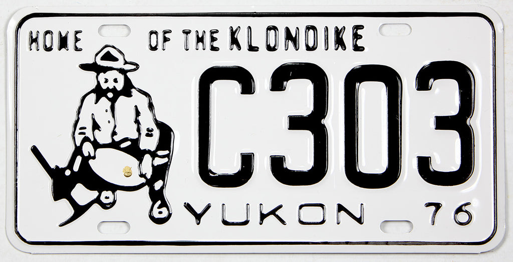 1976 Yukon License Plate | Brandywine General Store