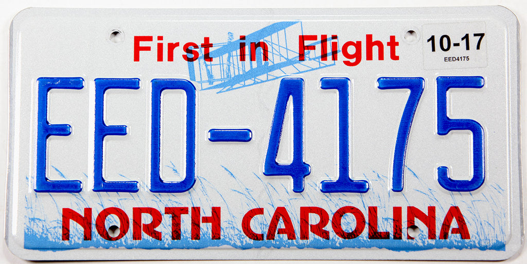 2017 North Carolina License Plate | Brandywine General Store