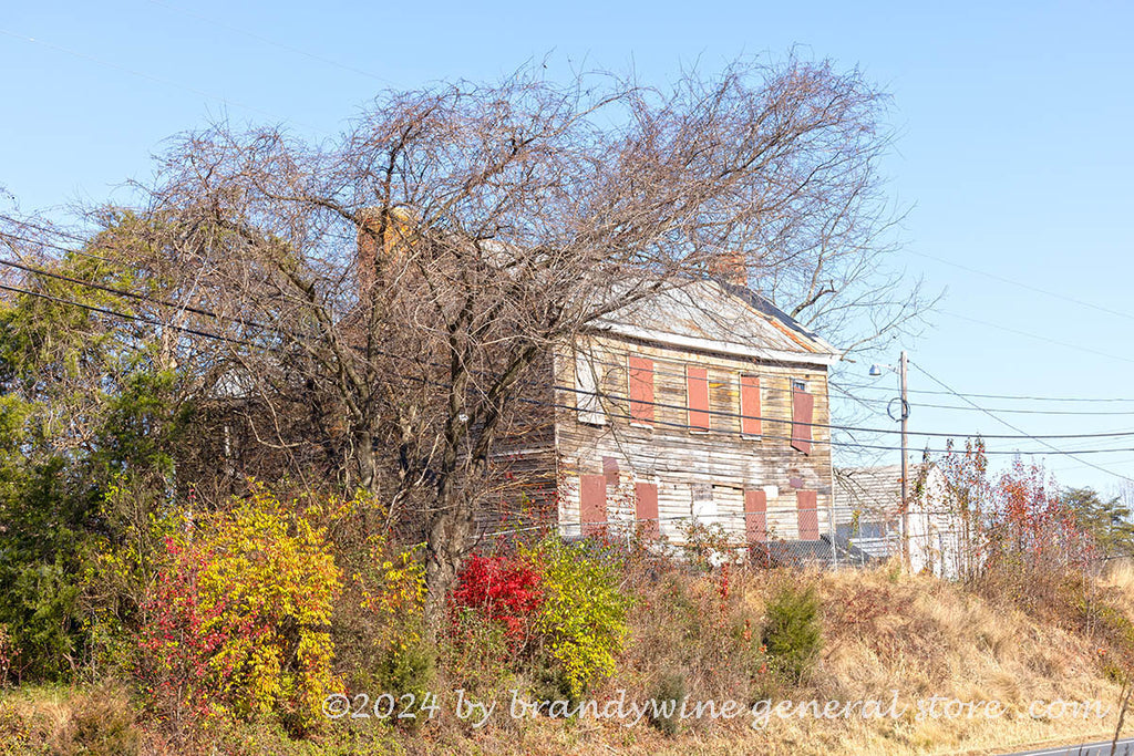 Mary Jane Dogan House in Brush Manassas Battlefield art print ...