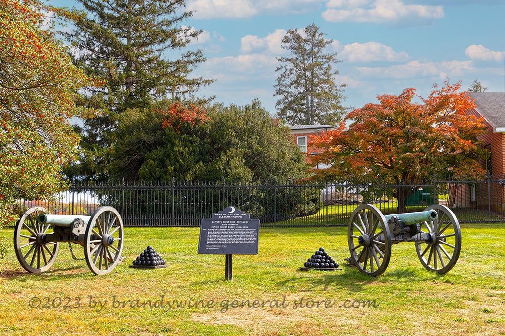 Ohio Army of the Potomac 11th Corps Monument art print | Brandywine ...