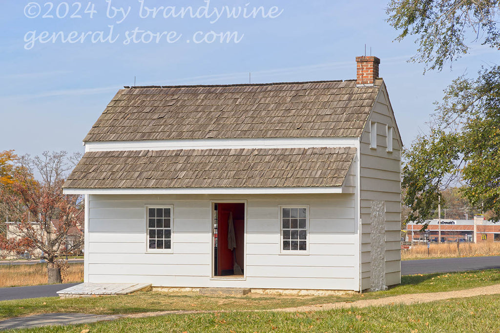 Bryan House on Gettysburg battlefield art print | Brandywine General Store