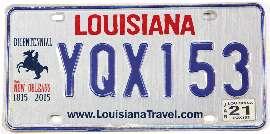 2021 Louisiana License Plate | Brandywine General Store