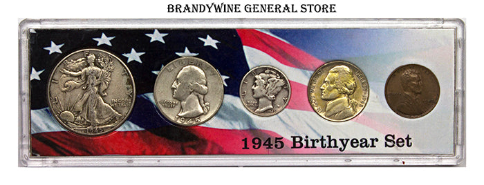 1945 Birth Year Coin Set | Brandywine General Store