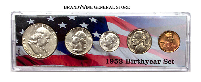 1953 Birth Year Coin Set | Brandywine General Store