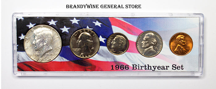 1966 Birth Year Coin Set | Brandywine General Store