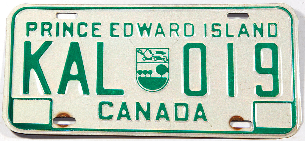 1981 Prince Edward Island License Plate | Brandywine General Store