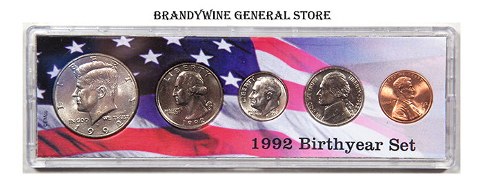 1992 Birth Year Coin Set | Brandywine General Store