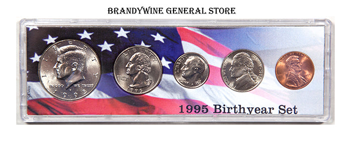 1995 Birth Year Coin Set | Brandywine General Store
