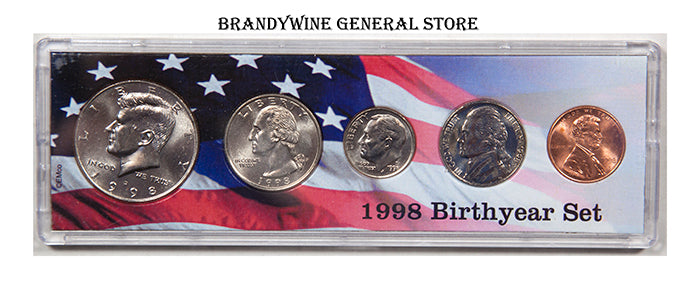 1998 Birth Year Coin Set | Brandywine General Store