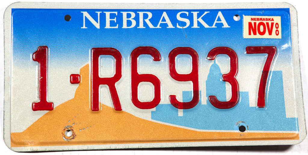 2000 Nebraska License Plate | Brandywine General Store
