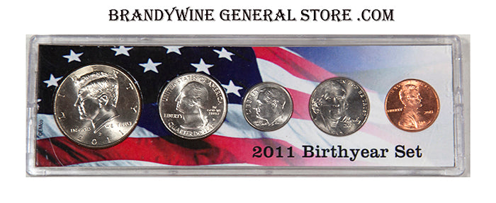 2011 Birth Year Coin Set | Brandywine General Store