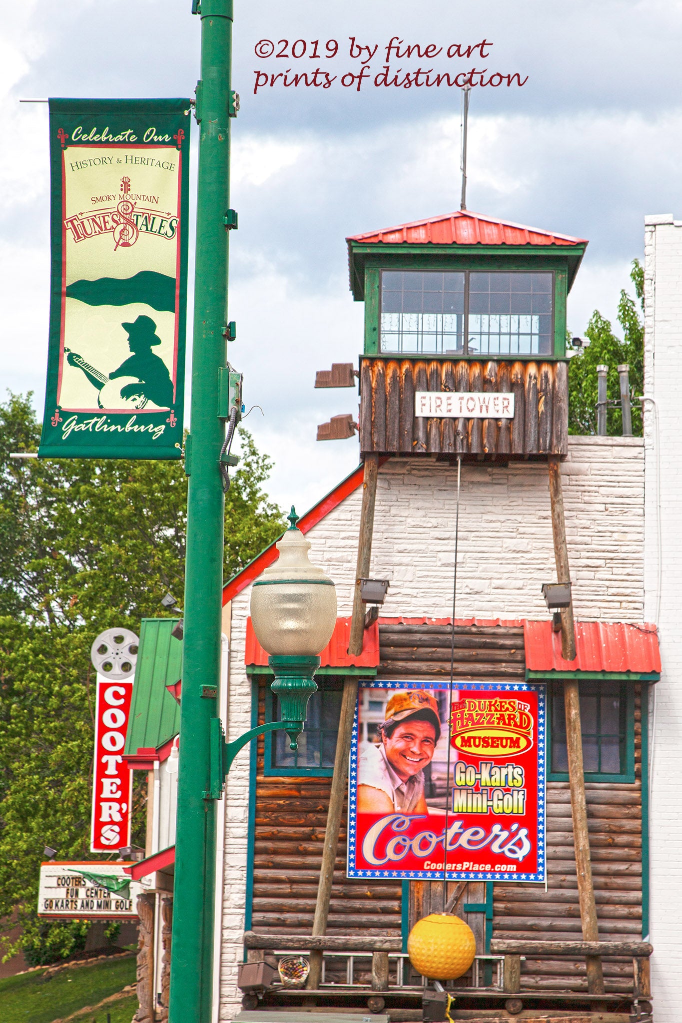Cooter's Store in Gatlinburg Art Print | Brandywine General Store